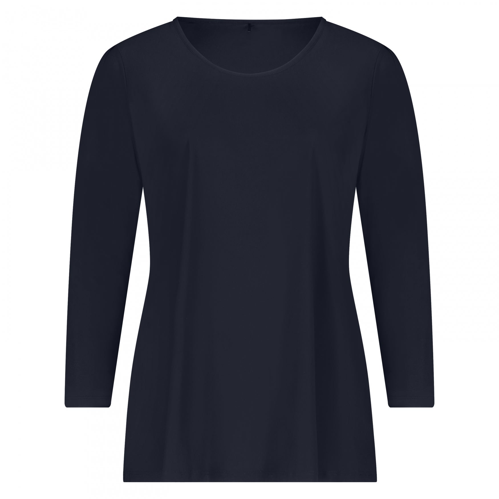 Tee LS | Navy – plusbasics